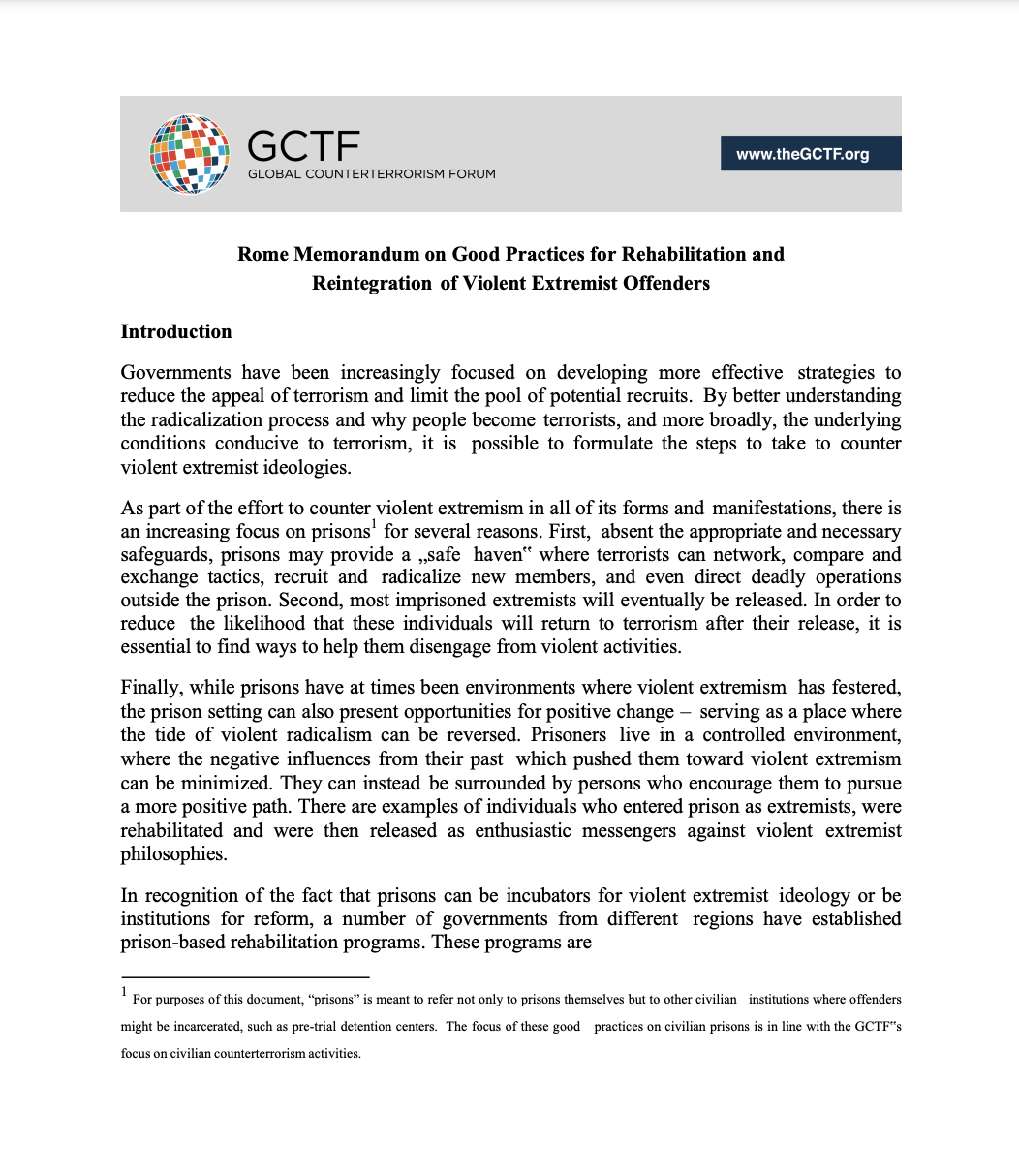 Prison Management Initiative - The International Institute for Justice ...