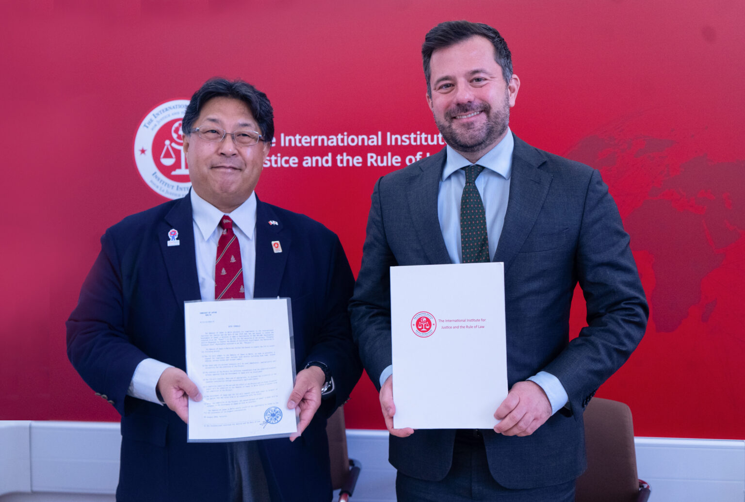 IIJ and Japan Sign a New Grant - The International Institute for Justice and the Rule of Law